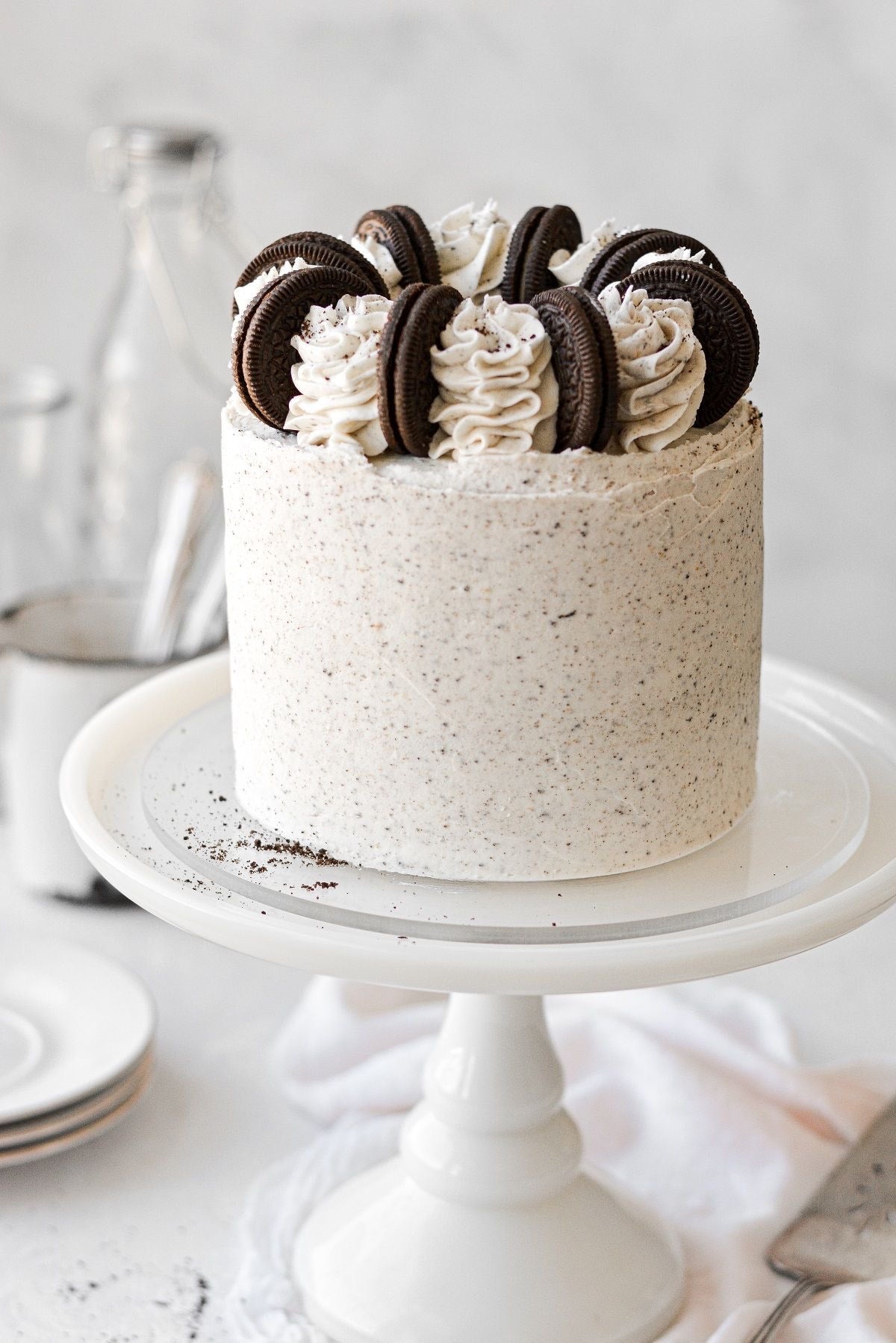 Cookies & Cream Cake | Kassi’s Cookies