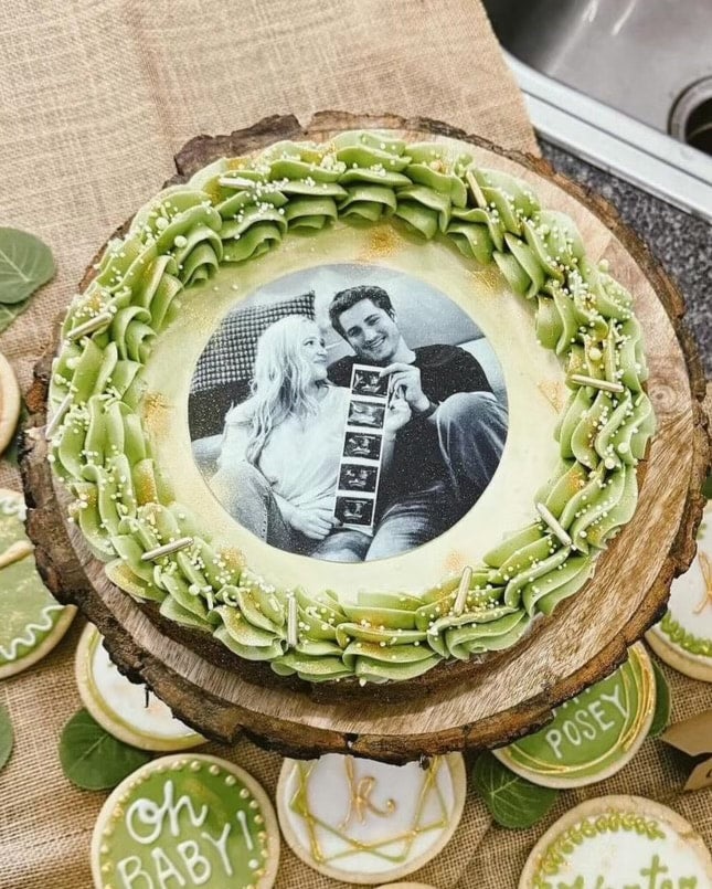 Edible Image Chocolate Chip Cookie Cake (regular) | Kassi’s Cookies